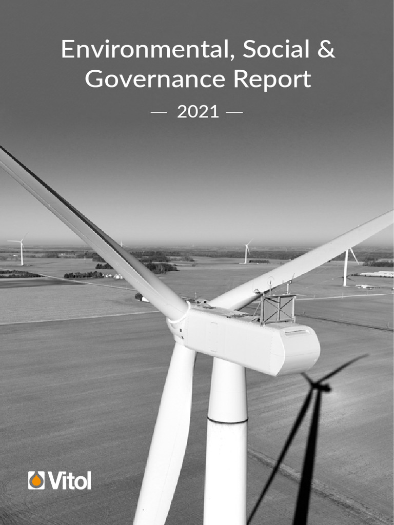 Vitol's 2021 ESG Progress Report | PDF | Renewable Energy | Liquefied ...