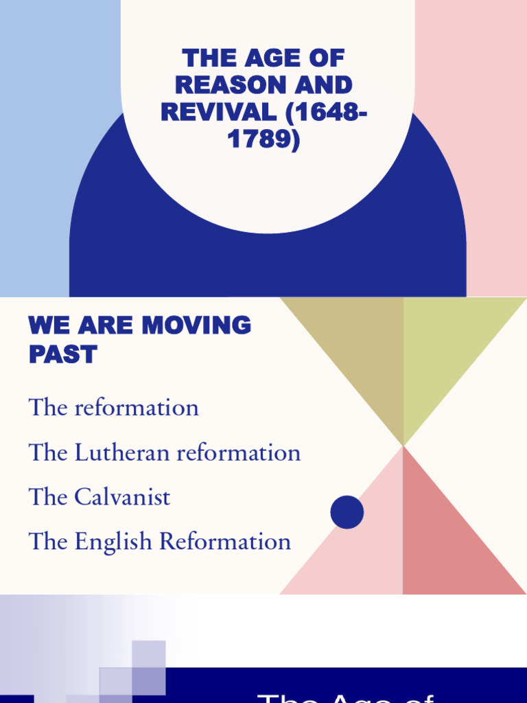 The Age of Reason and Revival 1648 1789 | PDF | Business | Economies