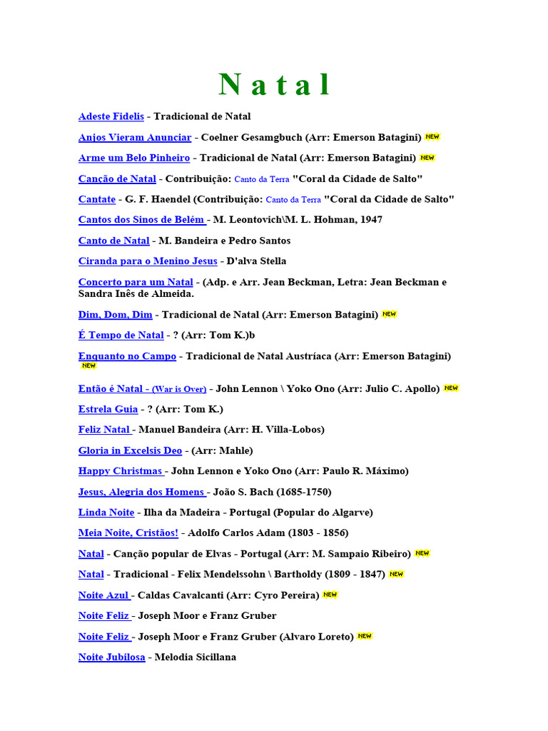 Natal | PDF