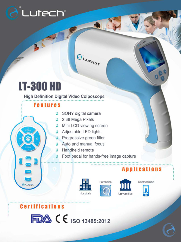 COLPOSCOPE LUTECH LT-300 HD | PDF