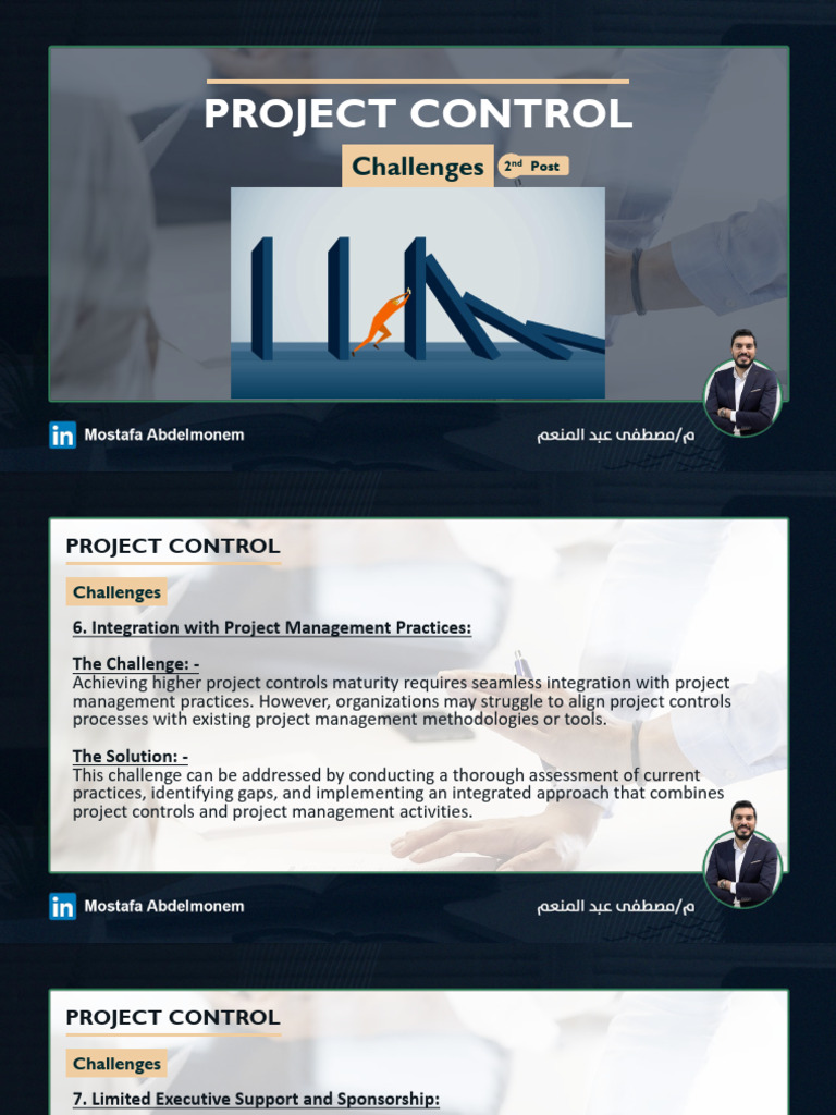 Project Control Challenges 6-9 - Eng Mostafa Abdelmonem | PDF | Change ... Project Control Challenges 6-9 - Eng Mostafa Abdelmonem | PDF | Change ...