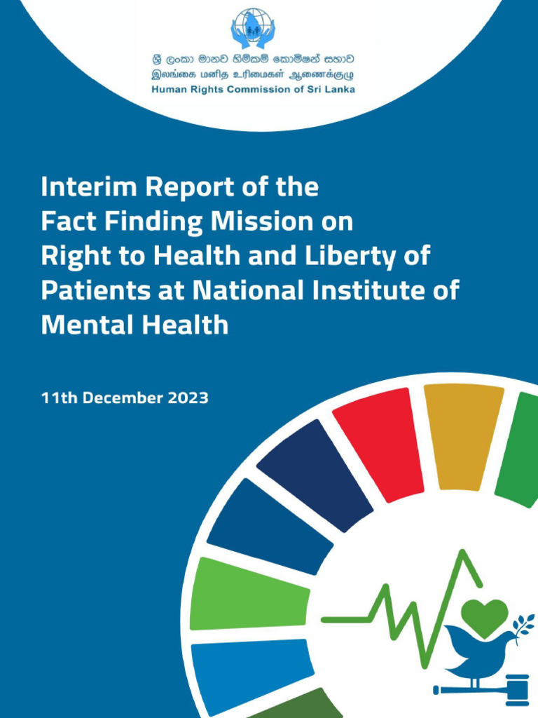 HRCSL Interim Report - Fact Finding Mission On Right To Health and ...