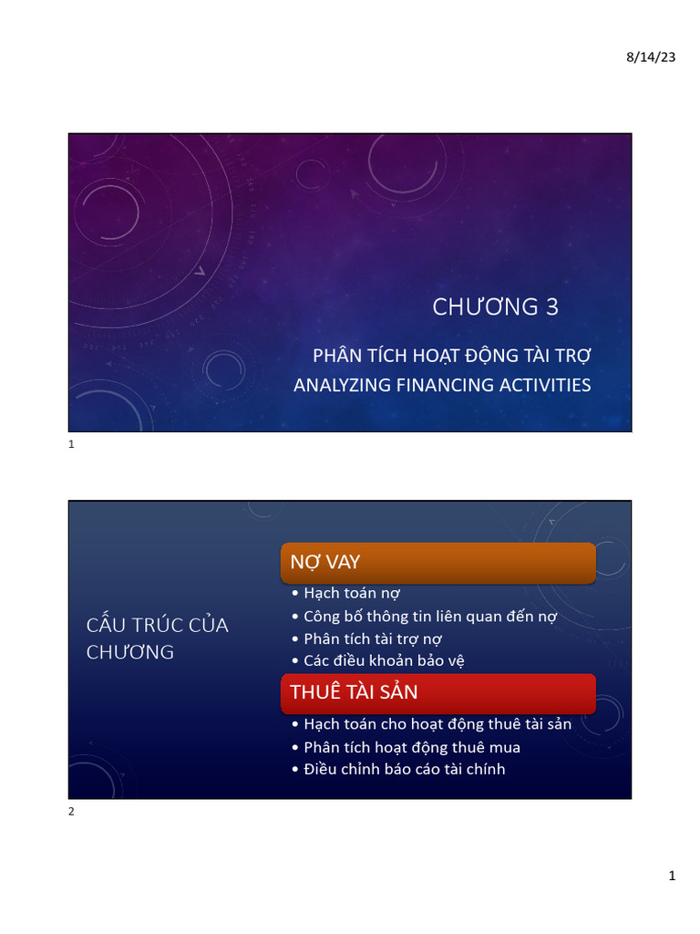 Chapter3 FinancingActivities | PDF