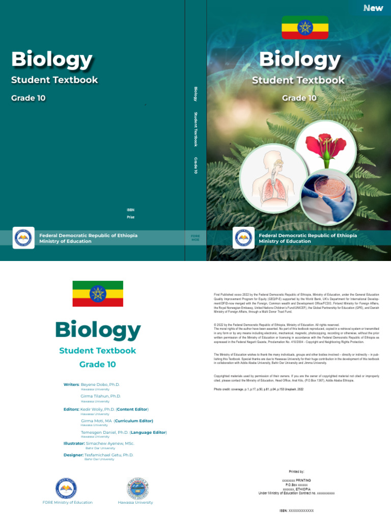 Biology Grade 10 ST (MT) (BOOK) | PDF | Bioinformatics | Zoology