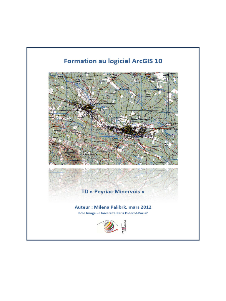 SIG - ArcGis10 - Prise en Main | PDF | Fichier informatique | Microsoft ...