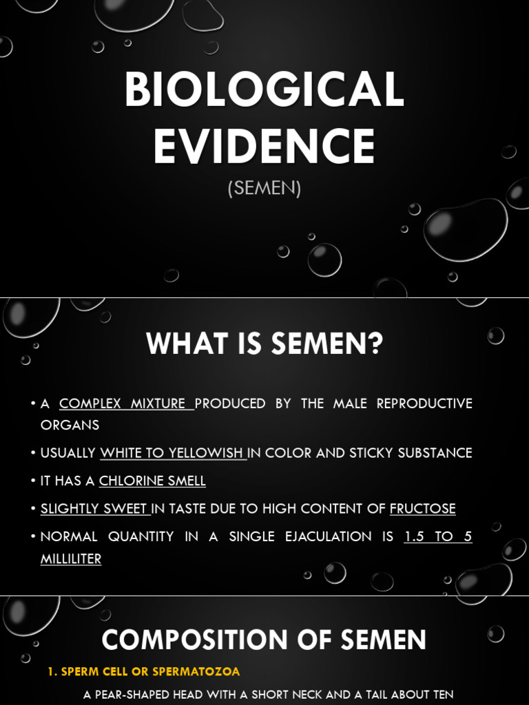 Semen_and_Seminal_Stain | PDF | Semen | Medical Specialties
