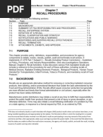 Product Recall - SFDA Guideline | PDF | Risk | Hazards