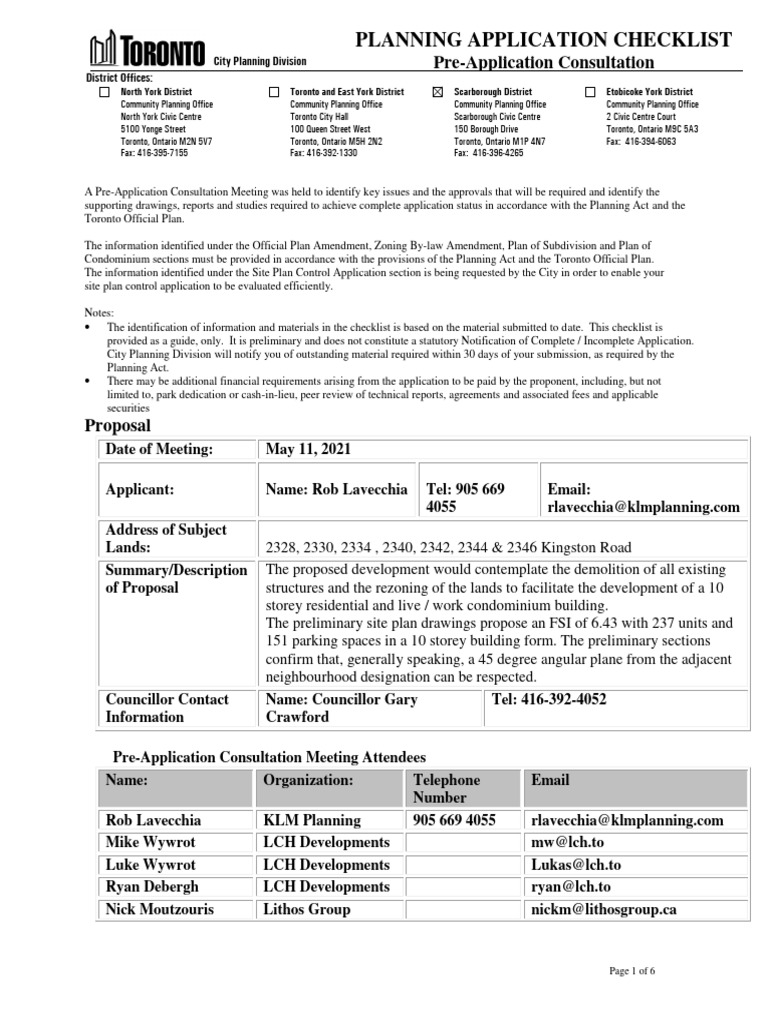 PLN - Application Checklist - Application Checklist | PDF | Stormwater ...