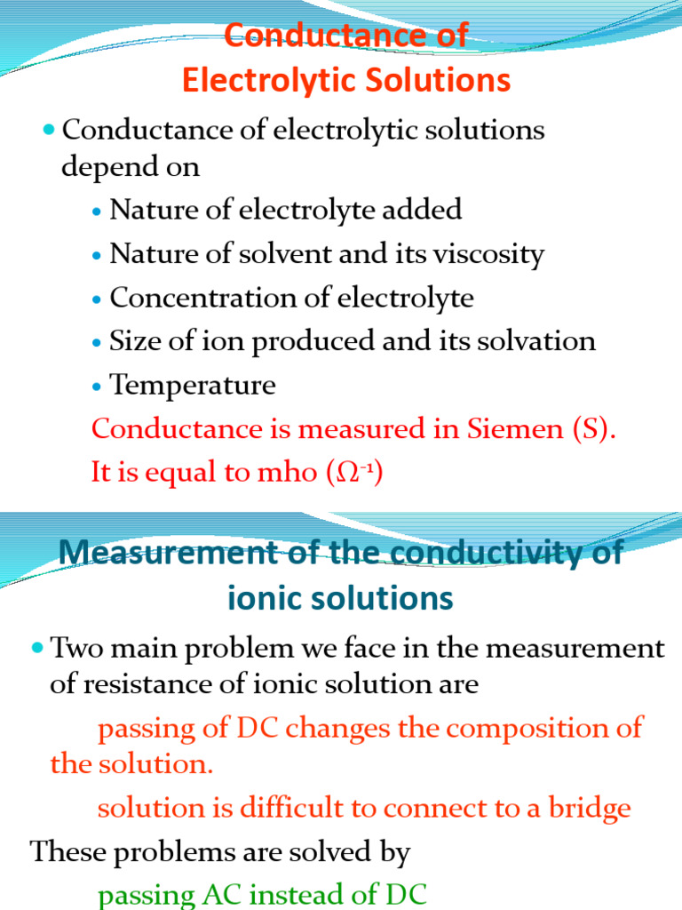 Electrochemistry Ppt Notes Pdf Electrolyte Chemical Substances
