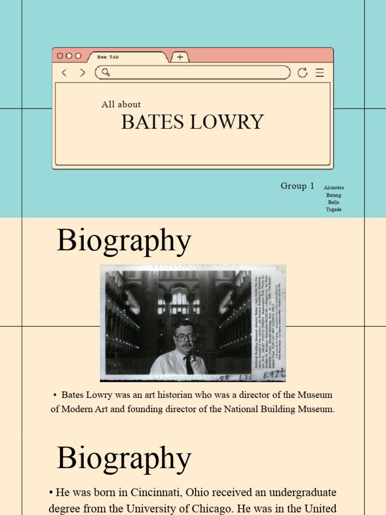 Art Historian Bates Lowry's Legacy | PDF | Museology