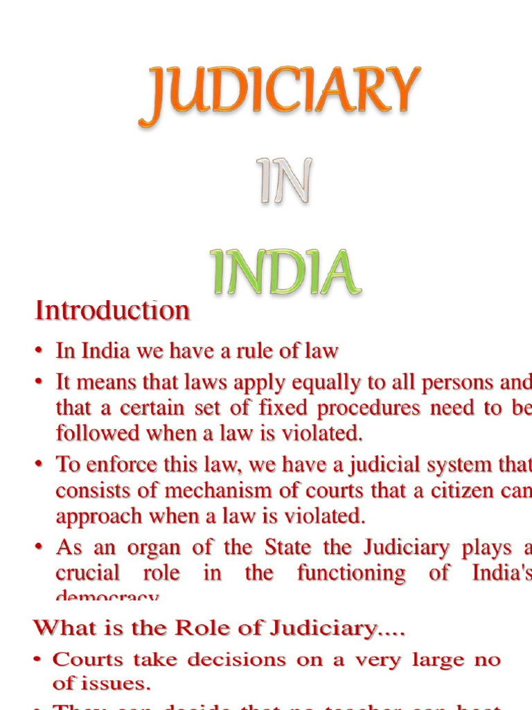 Chapter 5 Judiciary | PDF