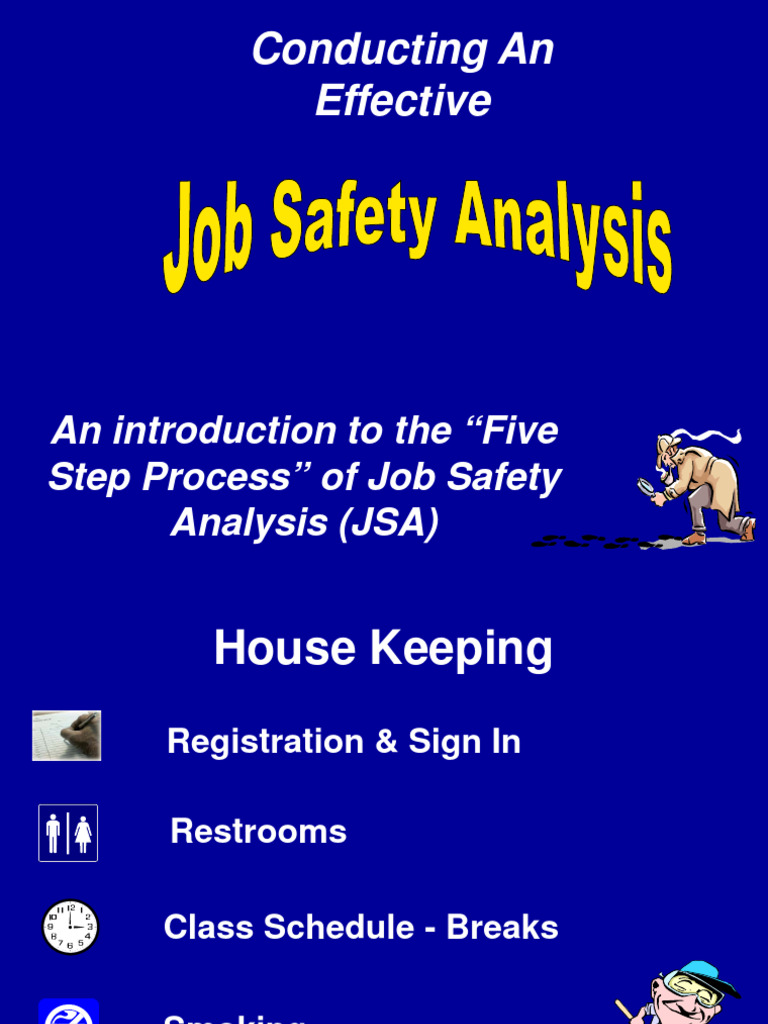 Job Safety Analysis | Download Free PDF | Personal Protective Equipment ...