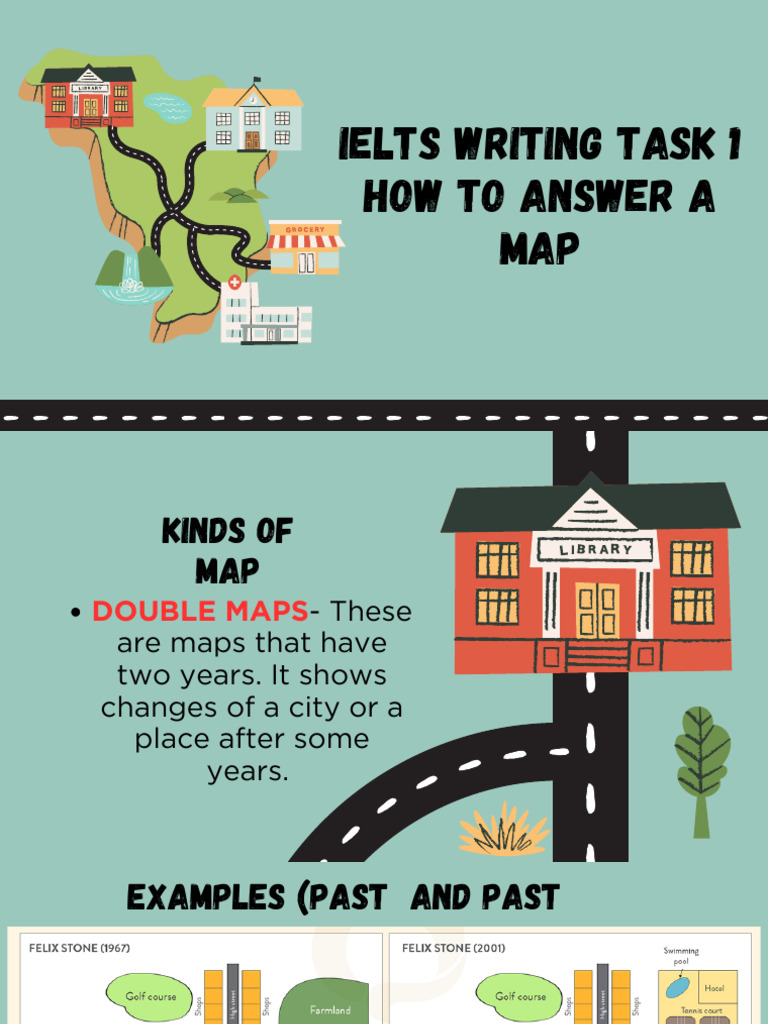 Ielts Writing Task 1 How To Answer A Map 3 | PDF | Grammatical Tense | Linguistic Morphology
