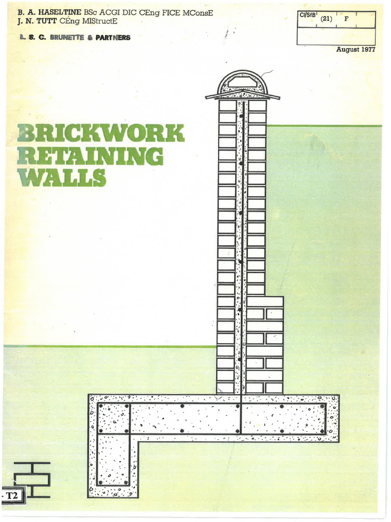 Brickwork Retaining Walls | PDF