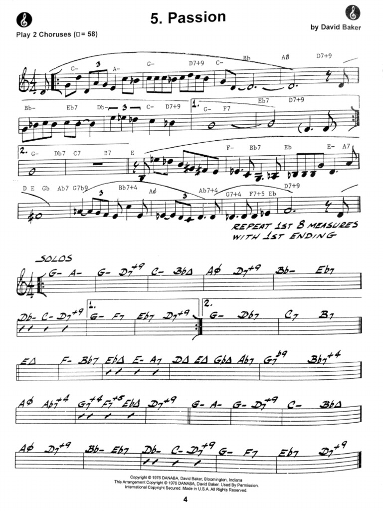 Jazz Sight Reading | PDF