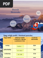 Slovensko - Nížiny, Kotliny, Pohoria (Geomorfologické Členenie) | PDF
