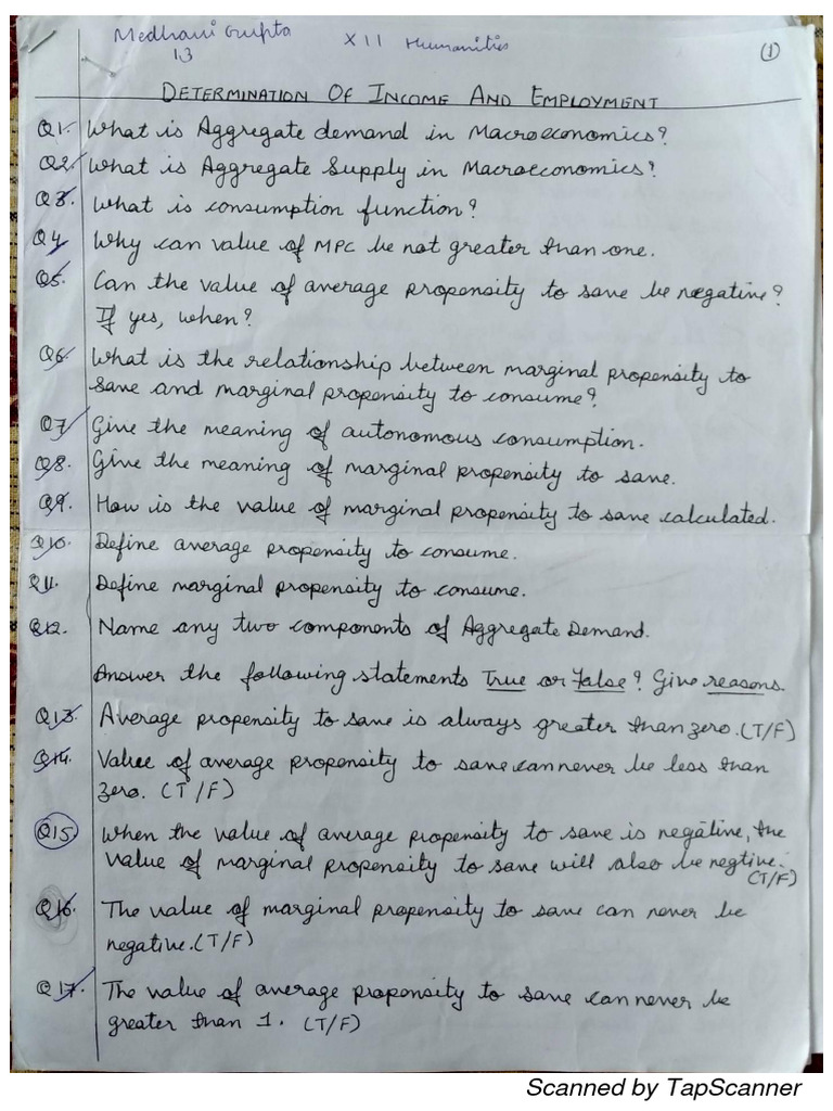 economics assignments | PDF economics assignments | PDF