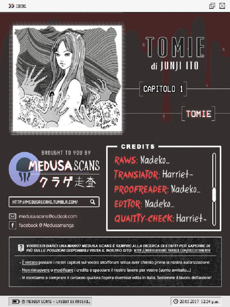 Capitolo 01 (Tomie) | PDF