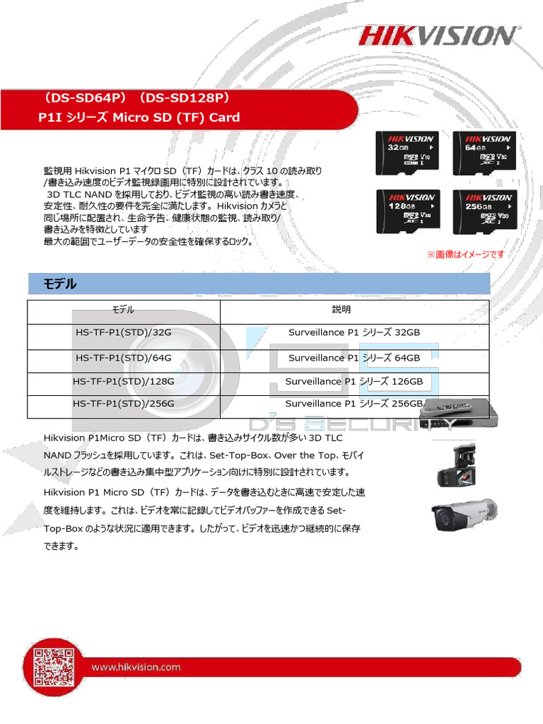 DS SD64PDS SD128P - HS TF P1 | PDF