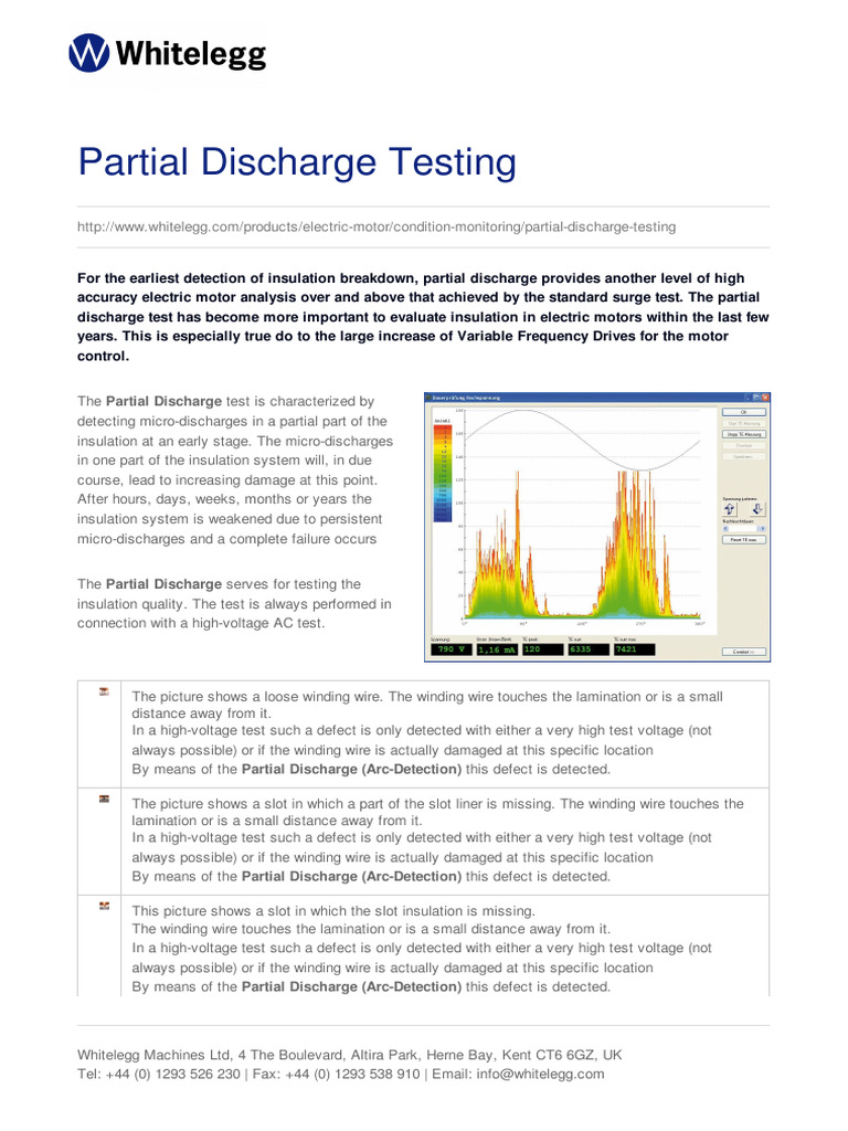 Whitelegg_partial_discharge_testing | PDF | Insulator (Electricity ...
