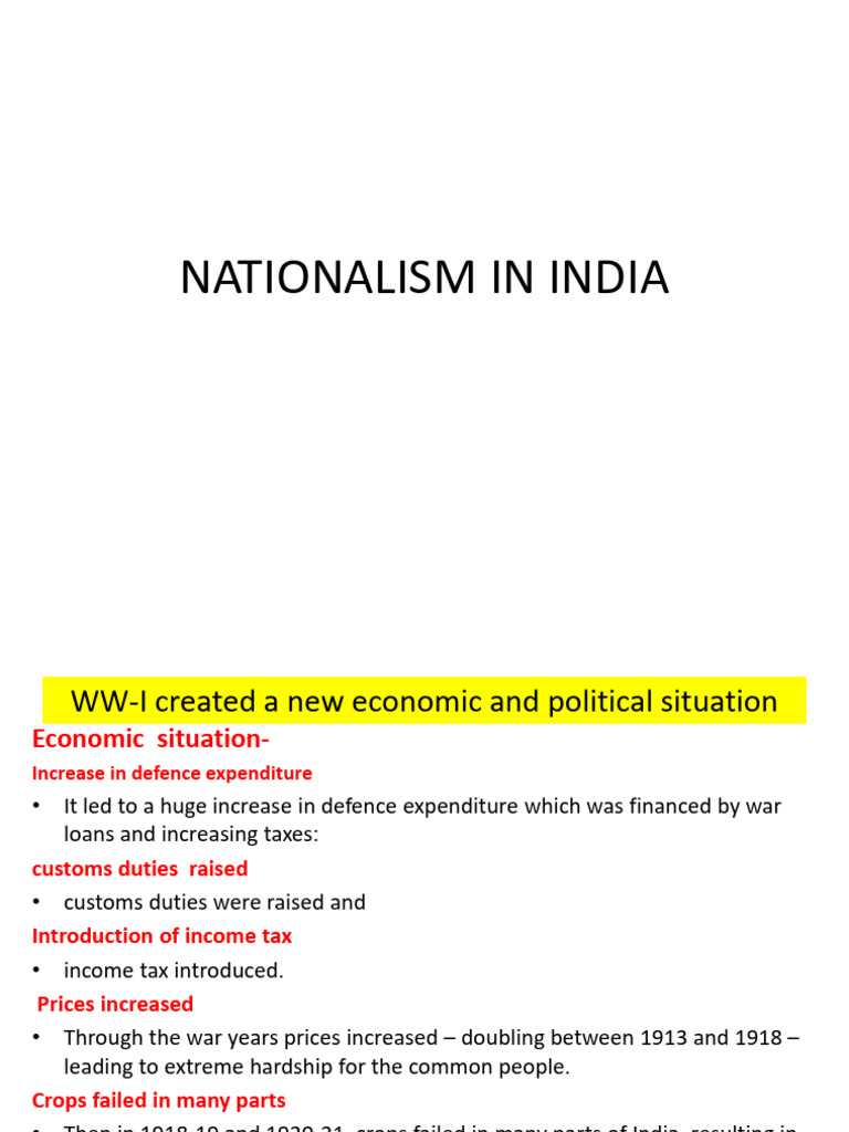 Nationalism in India | PDF | Mahatma Gandhi | Dalit