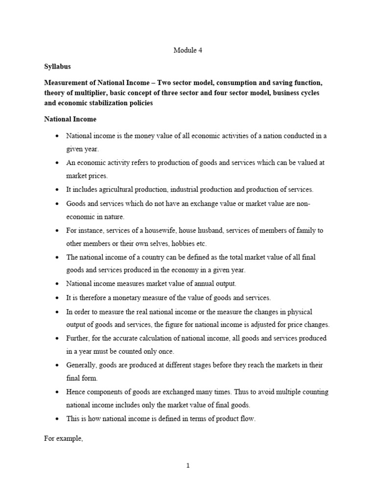 Module 4 | PDF | Fiscal Multiplier | Business Cycle