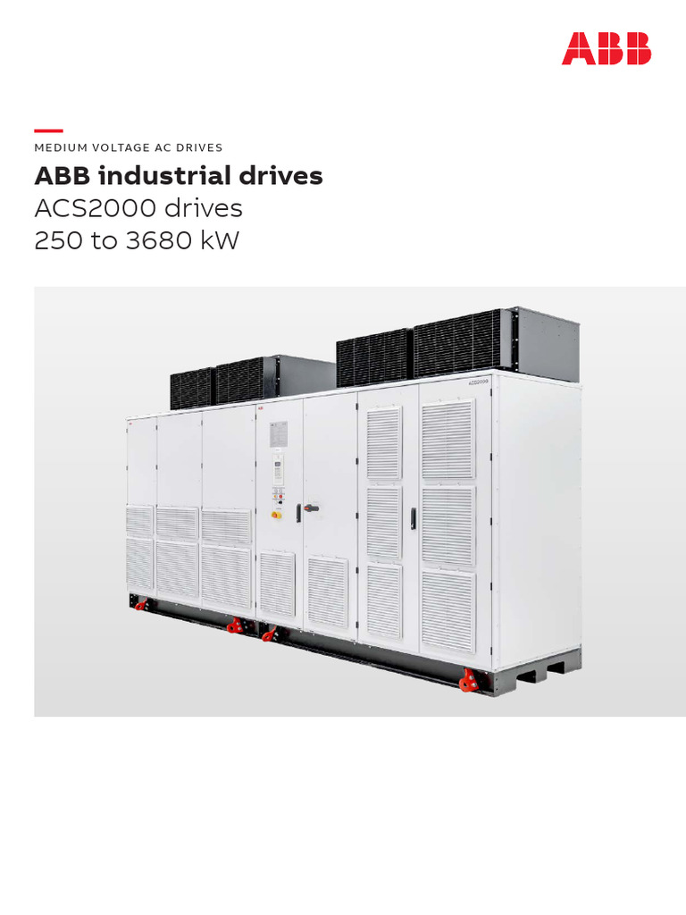 Abb MV VFD Acs2000 | PDF