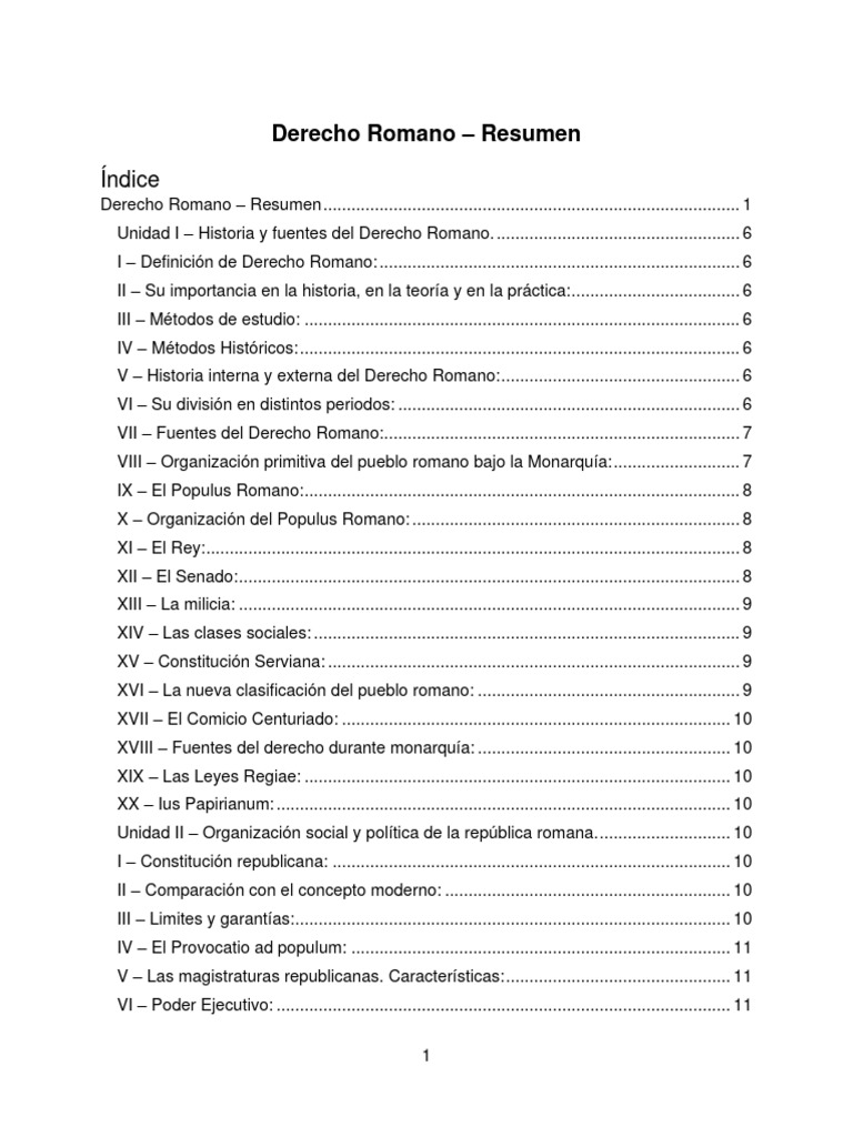 Resumen D.R. 1P | PDF