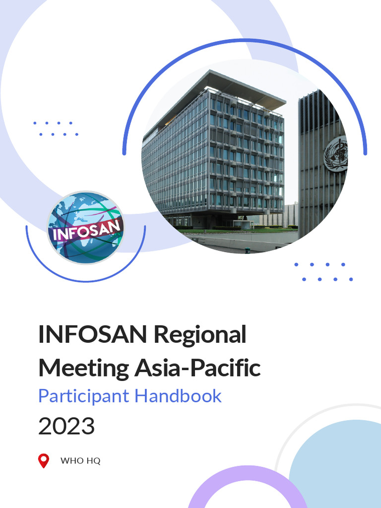 INFOSAN Asia-Pacific - Handbook Booklet | PDF | World Health ...