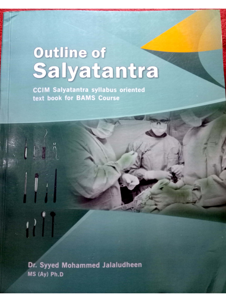 Shalya Tantra Vol. 2 by Dr. Syyed Mohammed Jalaludheen | PDF