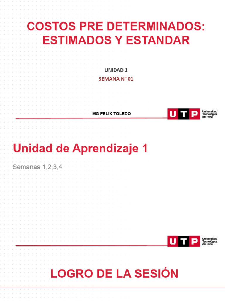 S02.S1-Gestion de Costos | PDF | Presupuesto | Negocios económicos