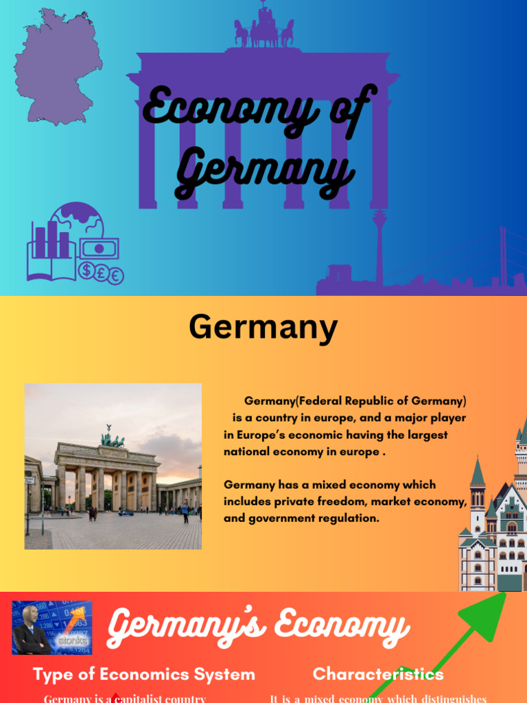 Economy of Germany | PDF | Capitalism | Market Economy