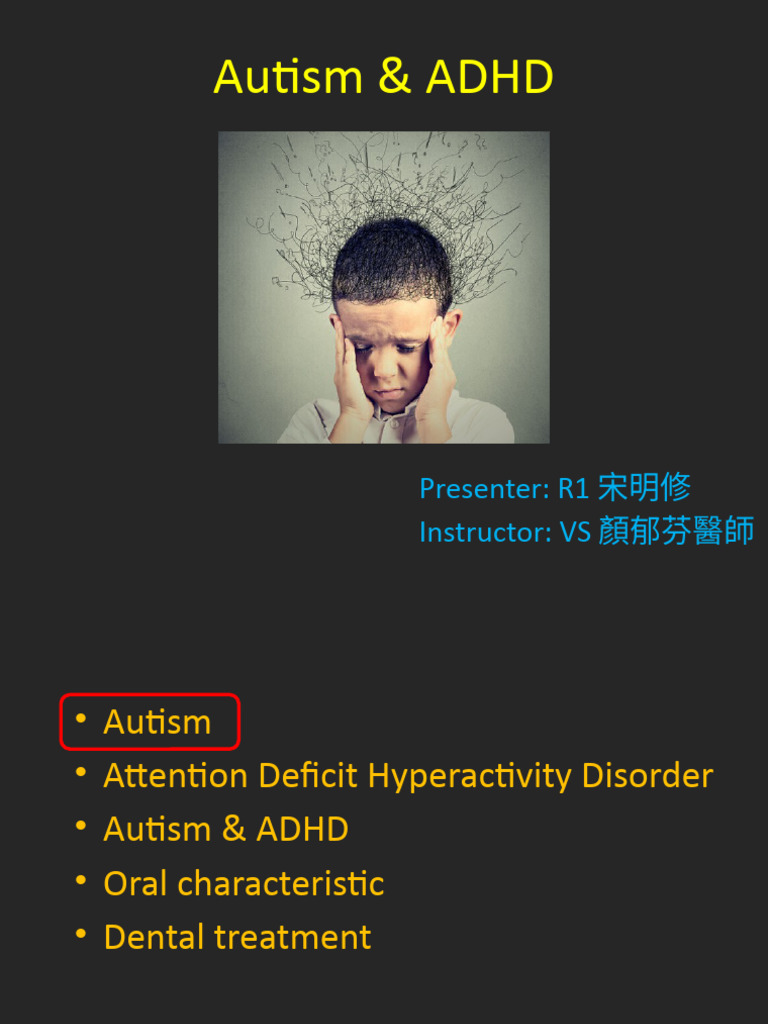 Autism and ADHD | Download Free PDF | Attention Deficit Hyperactivity ...