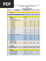 Lintel Fixing Schedule | PDF | Truss | Roof
