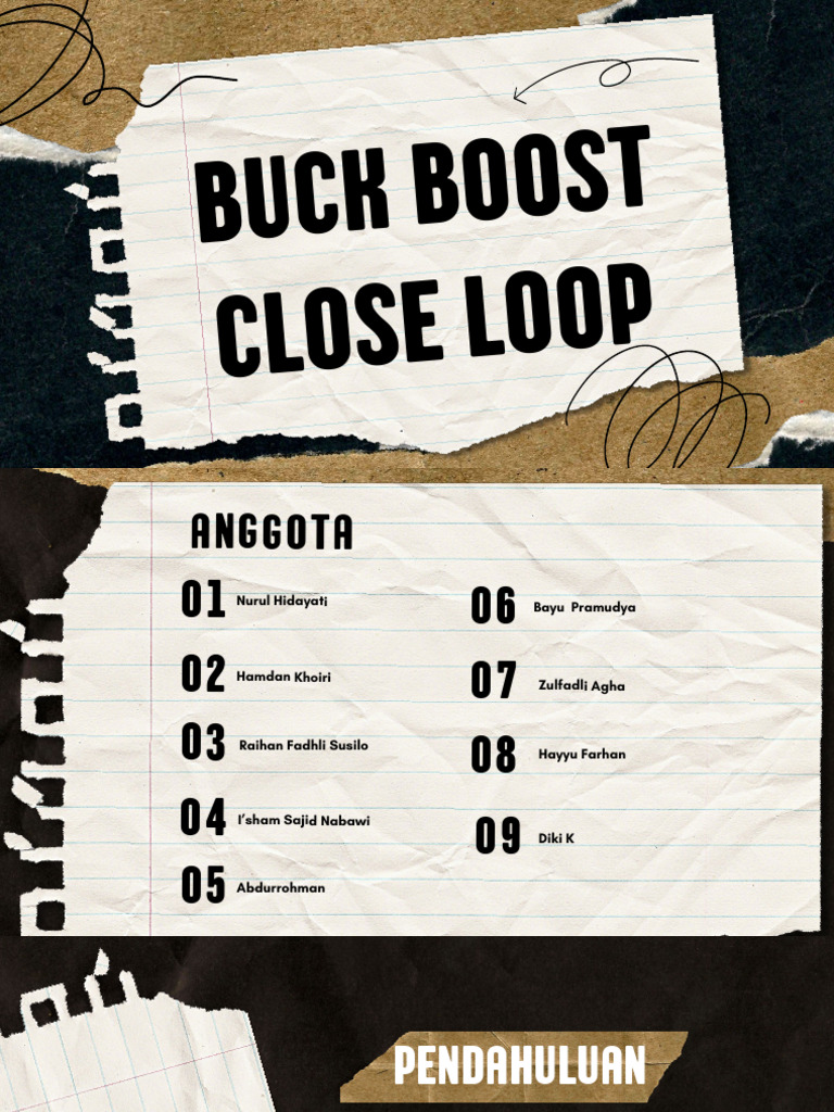 ppt buck boost close loop | PDF