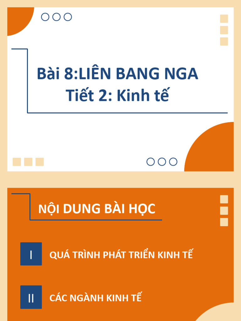 Liên Bang Nga T2 Quá Trình Phát Triển Kinh Tế Khánh Nguyên | PDF