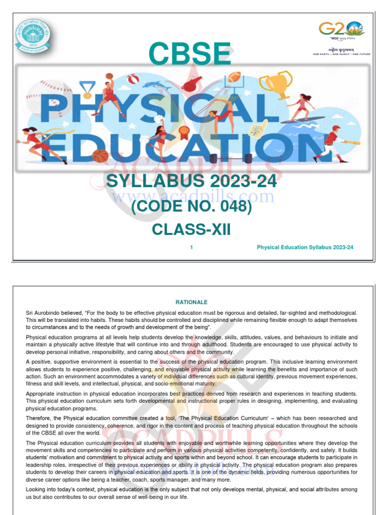 Physical Education | PDF | Physical Education | Physical Fitness