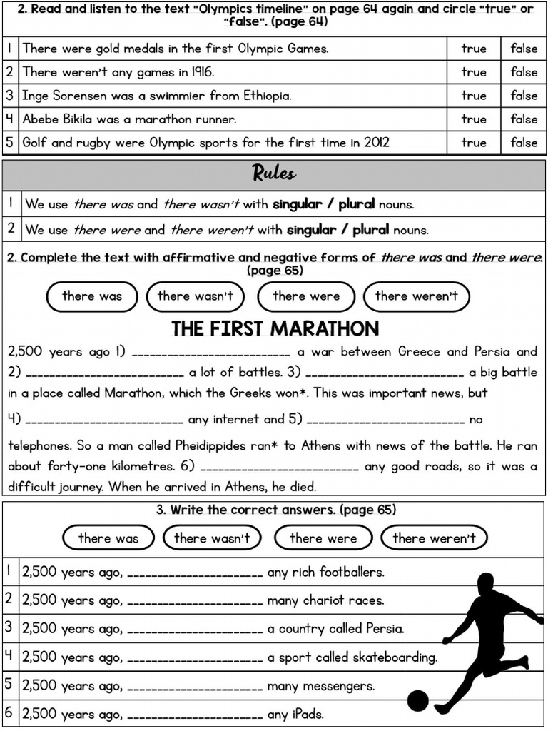 The Olympic Worksheet | PDF