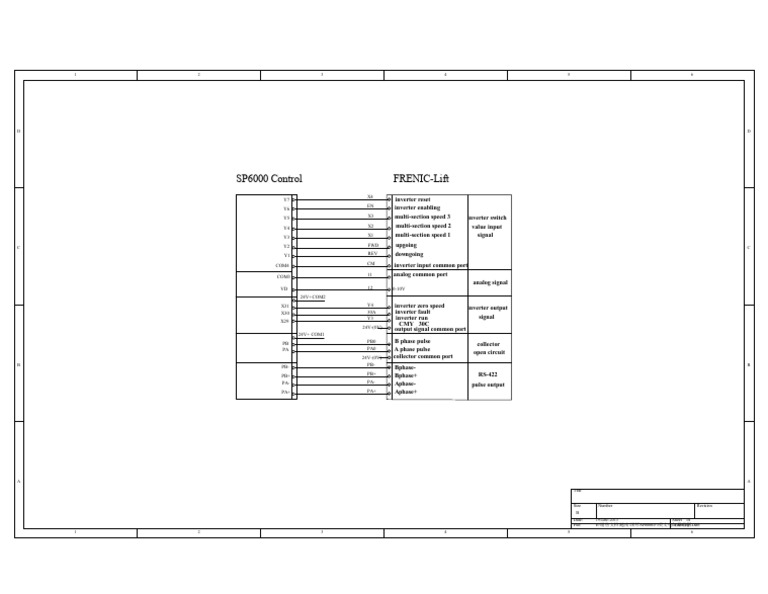 SP-6000Wiring-FRENIC LIFTdiagram | PDF | Electronic Engineering | Computer Science