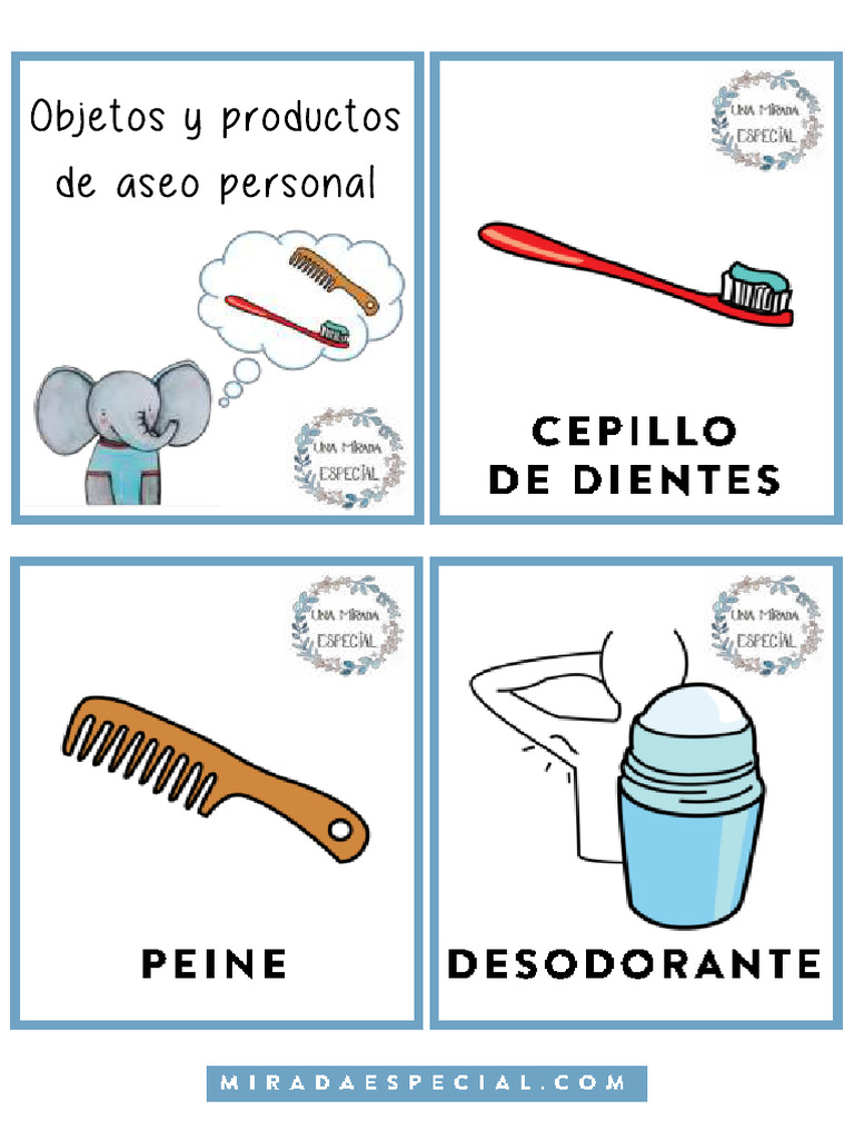 Promocic393n de La Higiene Personal Objetos y Productos de Aseo | PDF