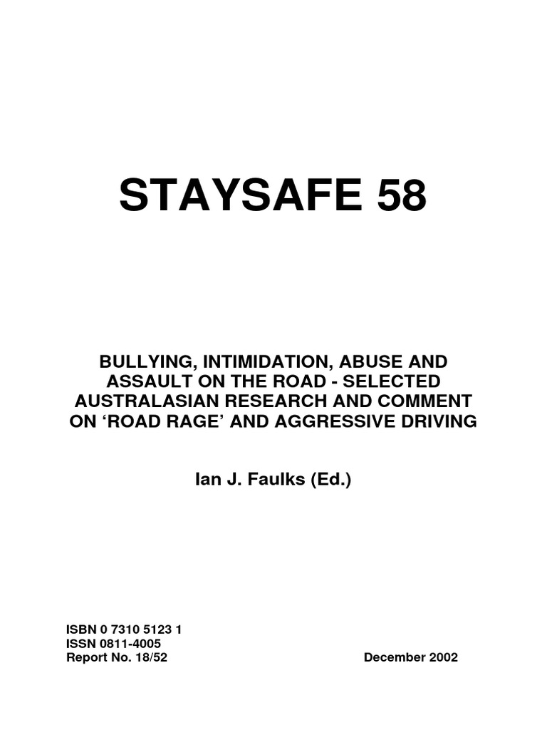 Bullying Intimidation Abuse and Assault | PDF