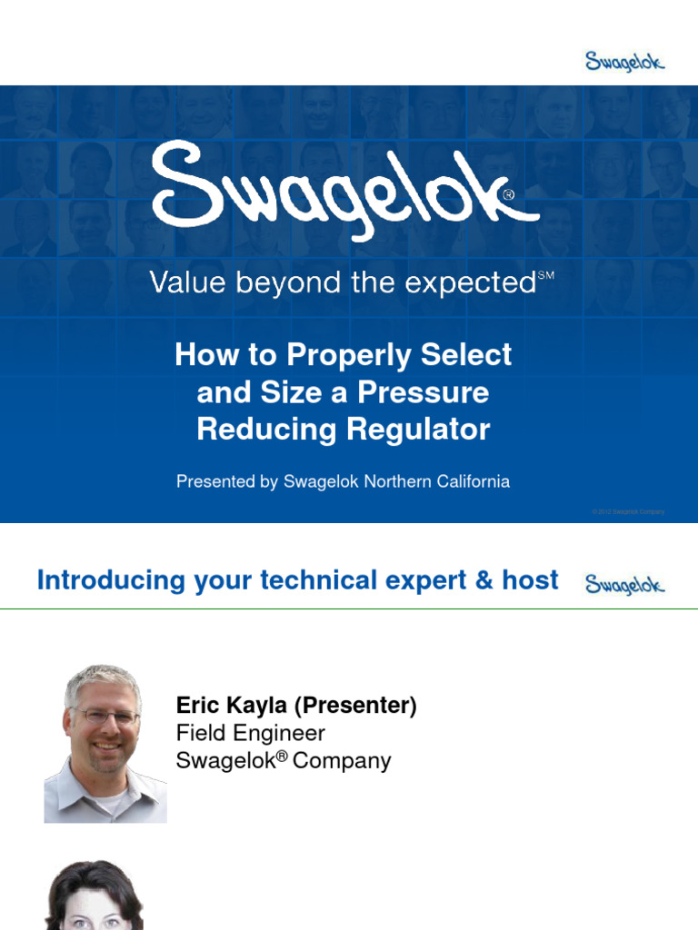 Regulator Sizing and Selection Webinar Slide Deck | PDF | Applied And ...