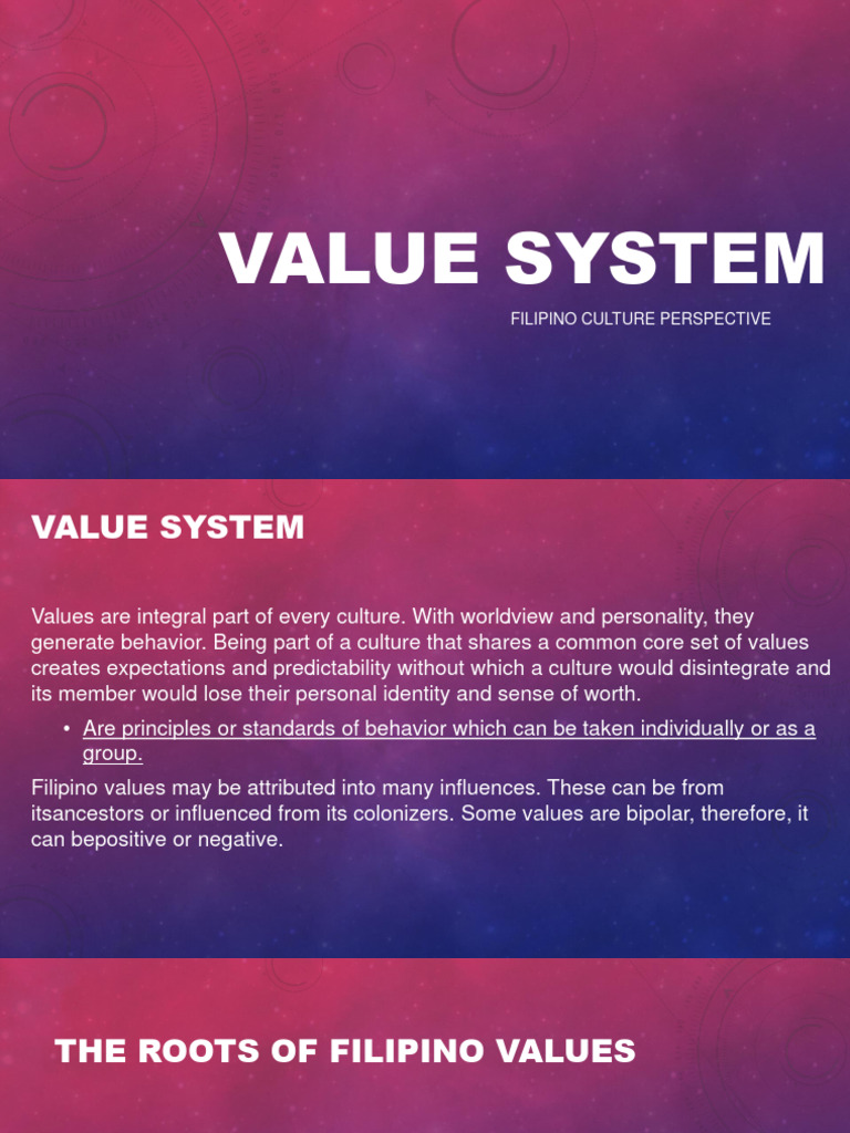 Filipino Value System | PDF