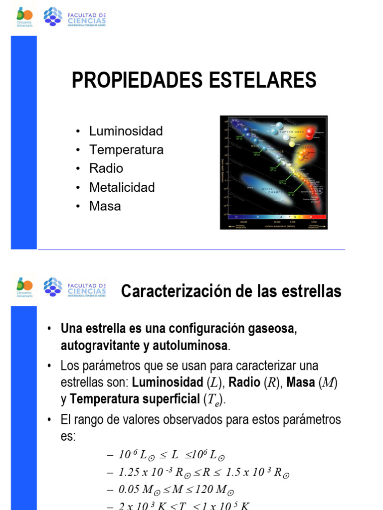 1_Estrellas-propiedades | PDF | Estrellas | Magnitud aparente