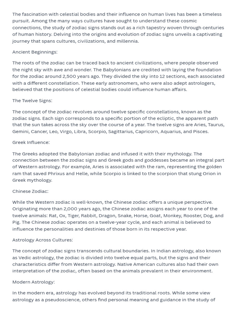 The Fascination With Celestial Bodies and Their Influence On Human ...