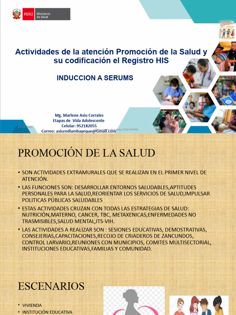 Promsa Serums - 2023 | PDF | Salud mental | Cuidado de la salud