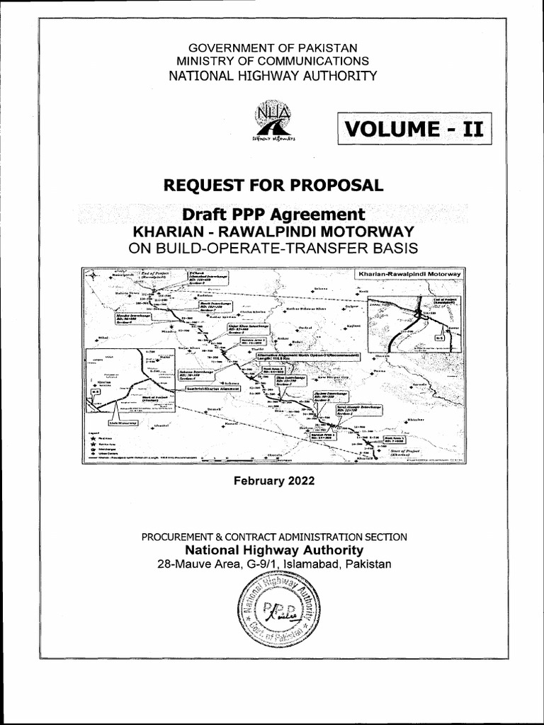 PPP Agreement | PDF | Concession (Contract) | Service Industries