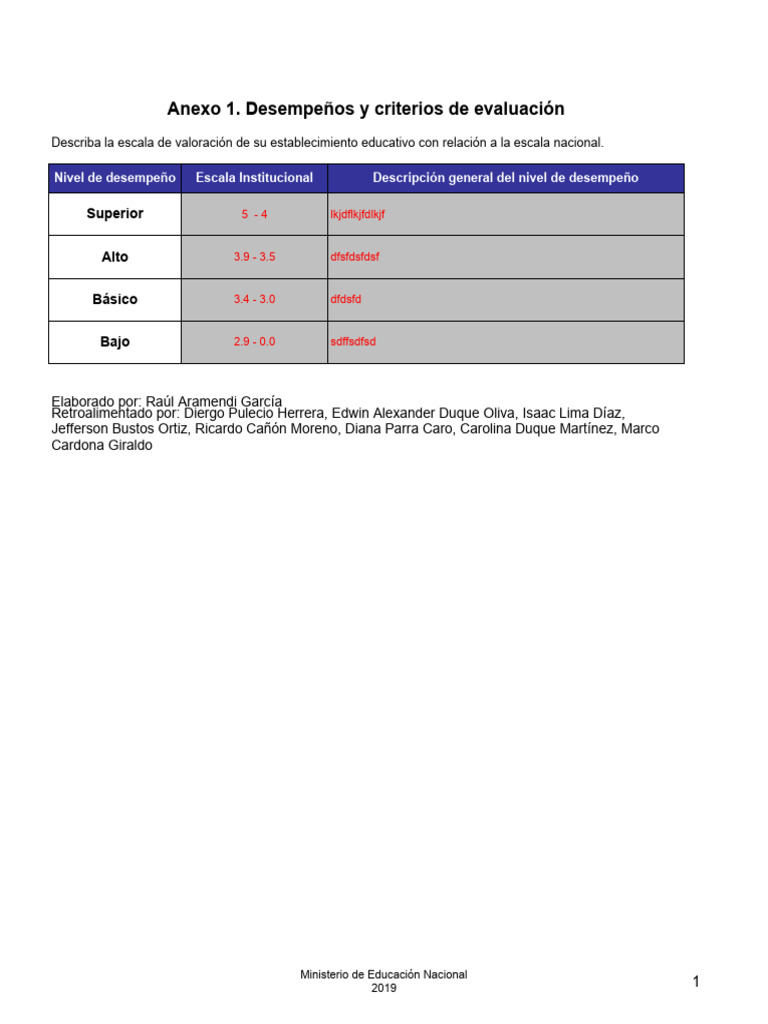 Anexo 01 Dia E 2019 | PDF | Comunicación | Comunicación humana