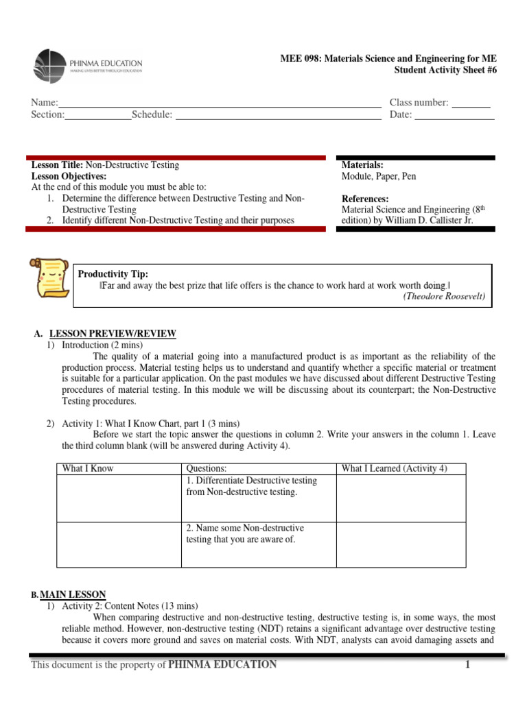 Sas6 Mee 098 | PDF | Radiography | Nondestructive Testing