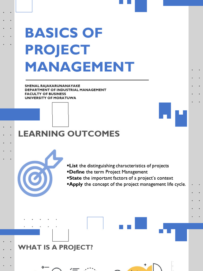 Project Management Fundamentals | PDF | Project Management | Quality ...